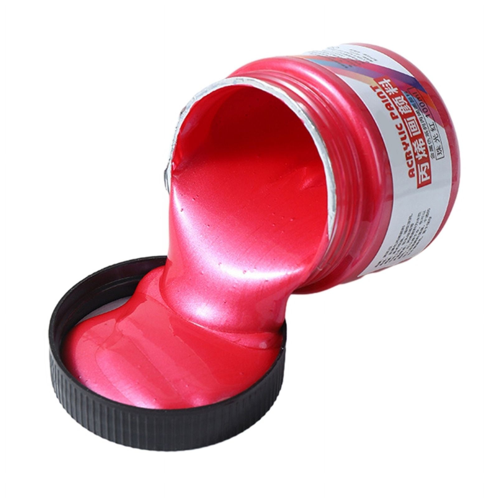 Milue Metallic Acrylic Paint Waterproof Metallic Paints Rich Pigments ...