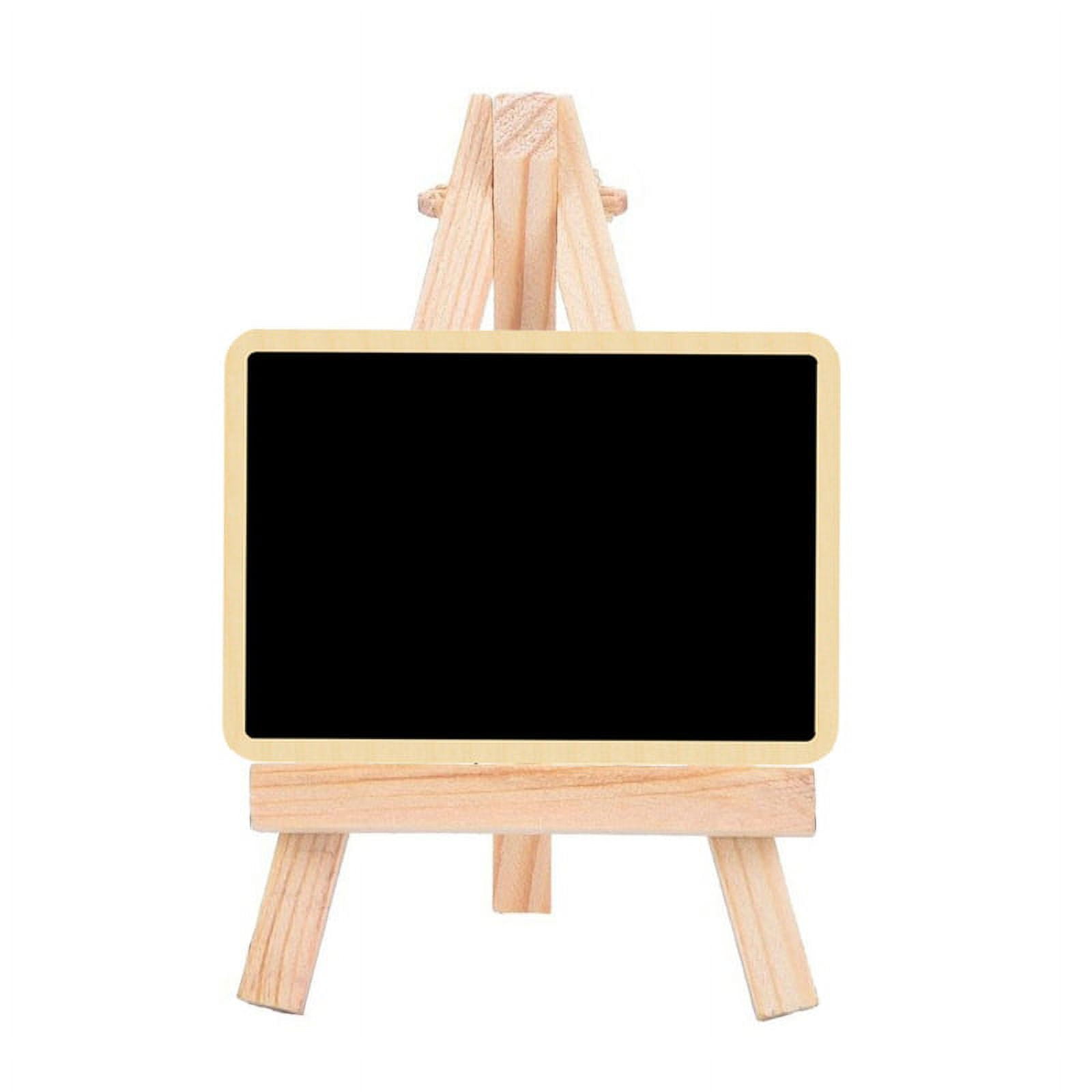 Milue Mini Chalkboard Sign Wooden Table Number Sign Food Name Label ...