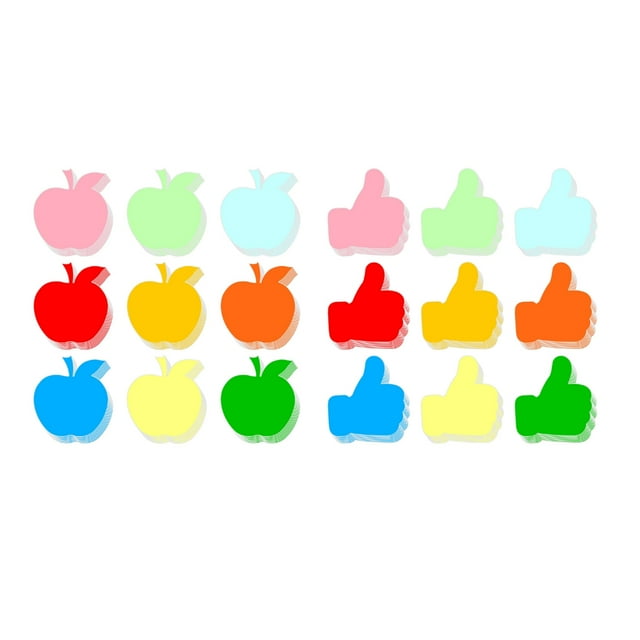 Milue Multi Shaped Cut Outs Die Cut for Classroom Bulletin Board Wall ...