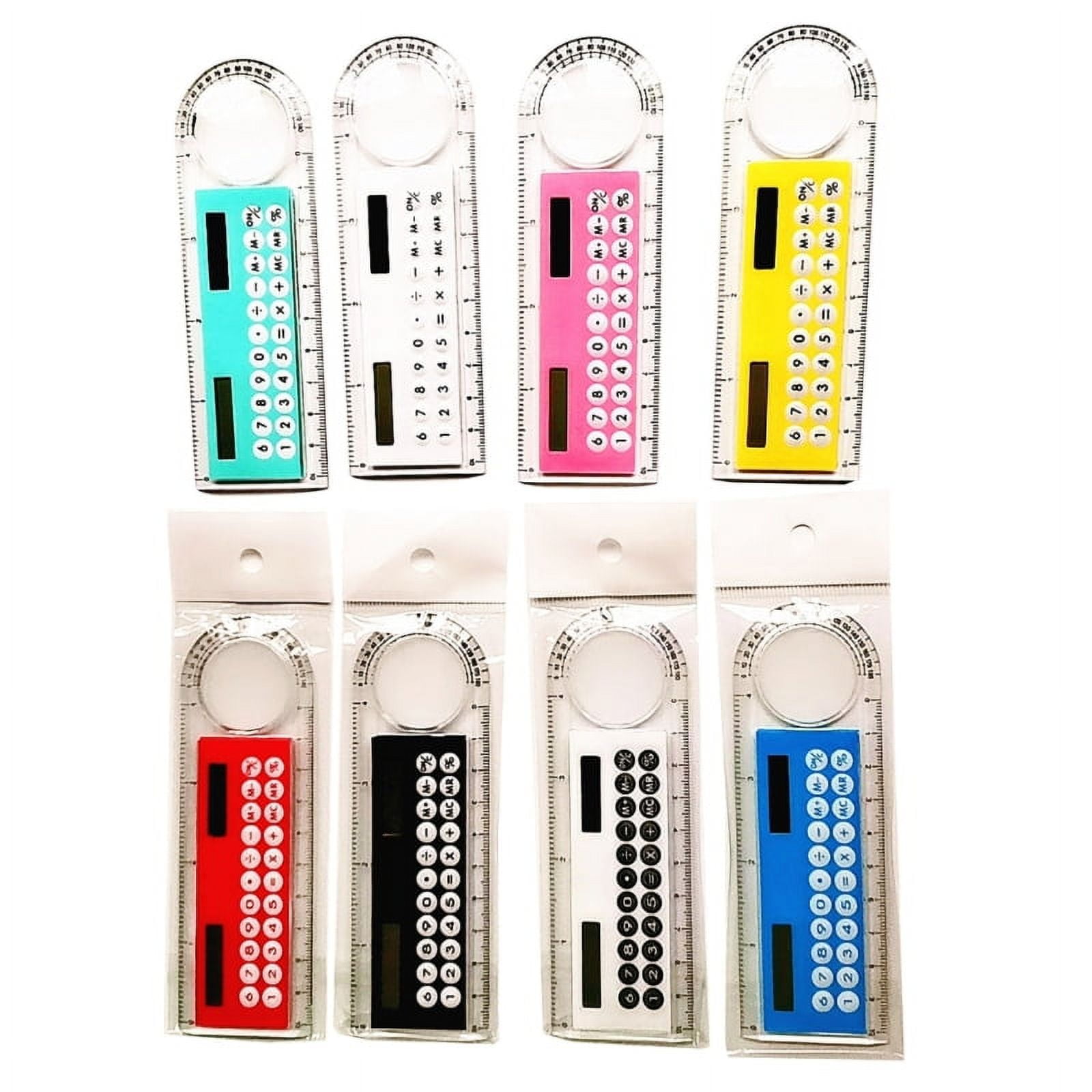 Milue Multi-functional Calculators with Rulers for Student School ...