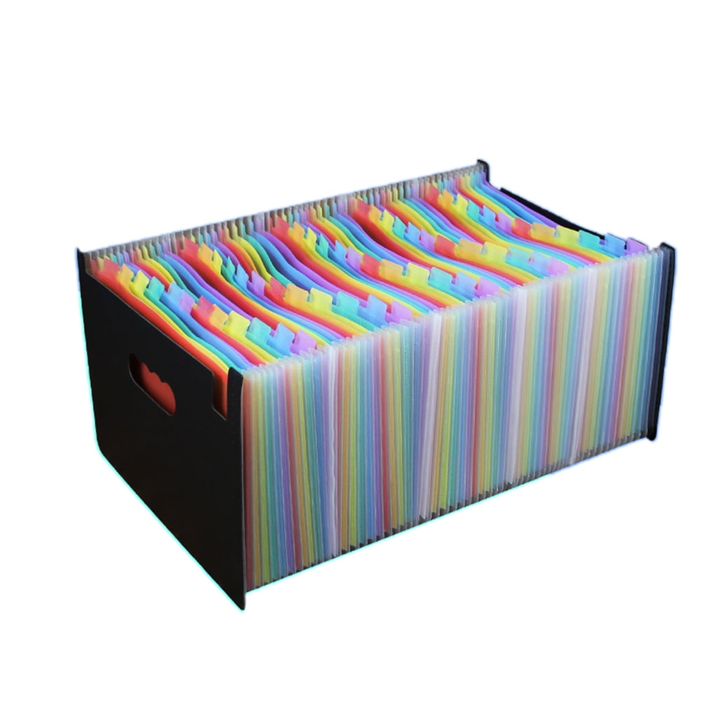 Milue Multi-purpose Standing Document Folder Expandable 37 Layers/48 ...