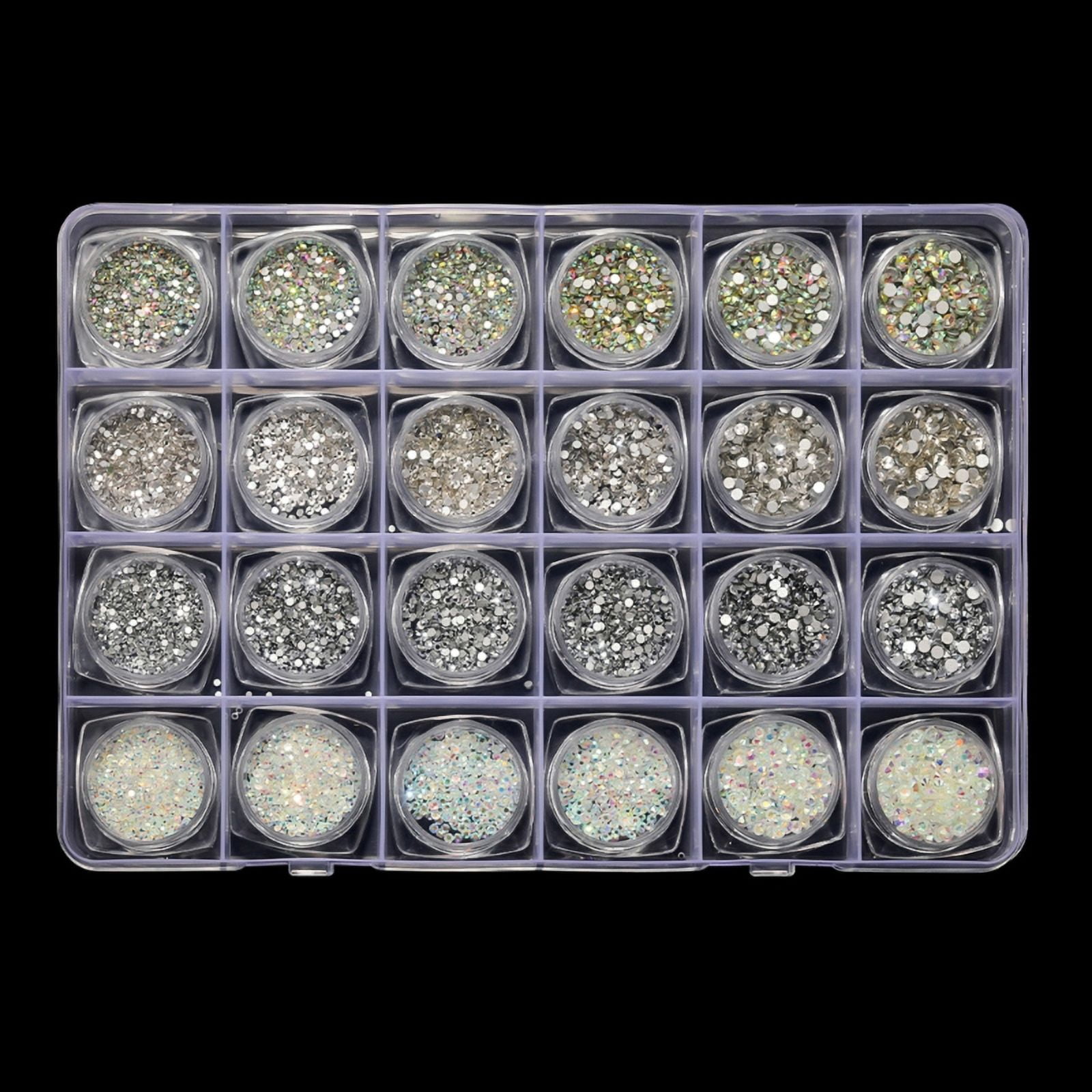 Milue Multi-shape Nail Charms Cross Beads Nail Gems for Nail Shoes ...
