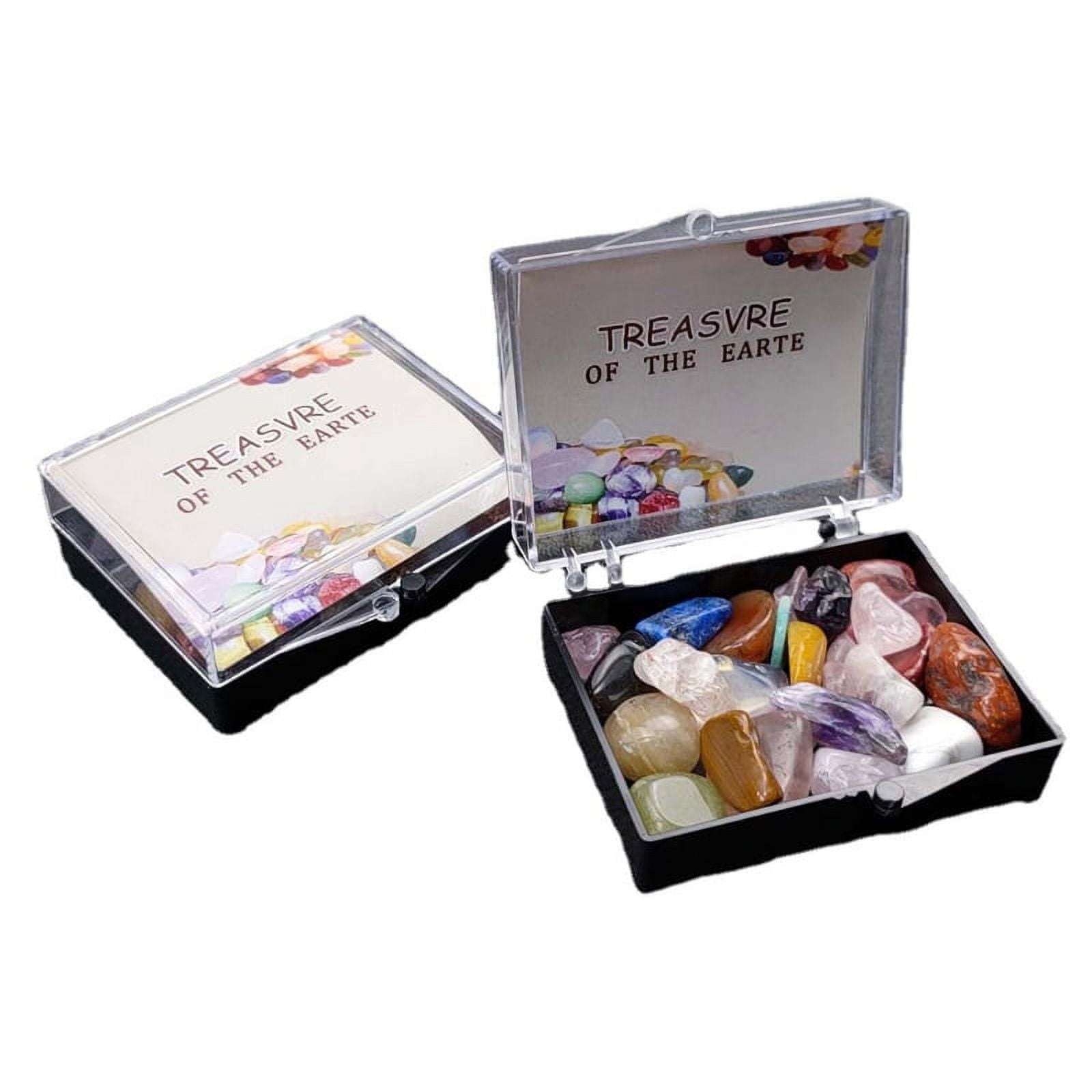 Milue Natural Healing Crystal Stones Colorful Gems Ore Specimen ...