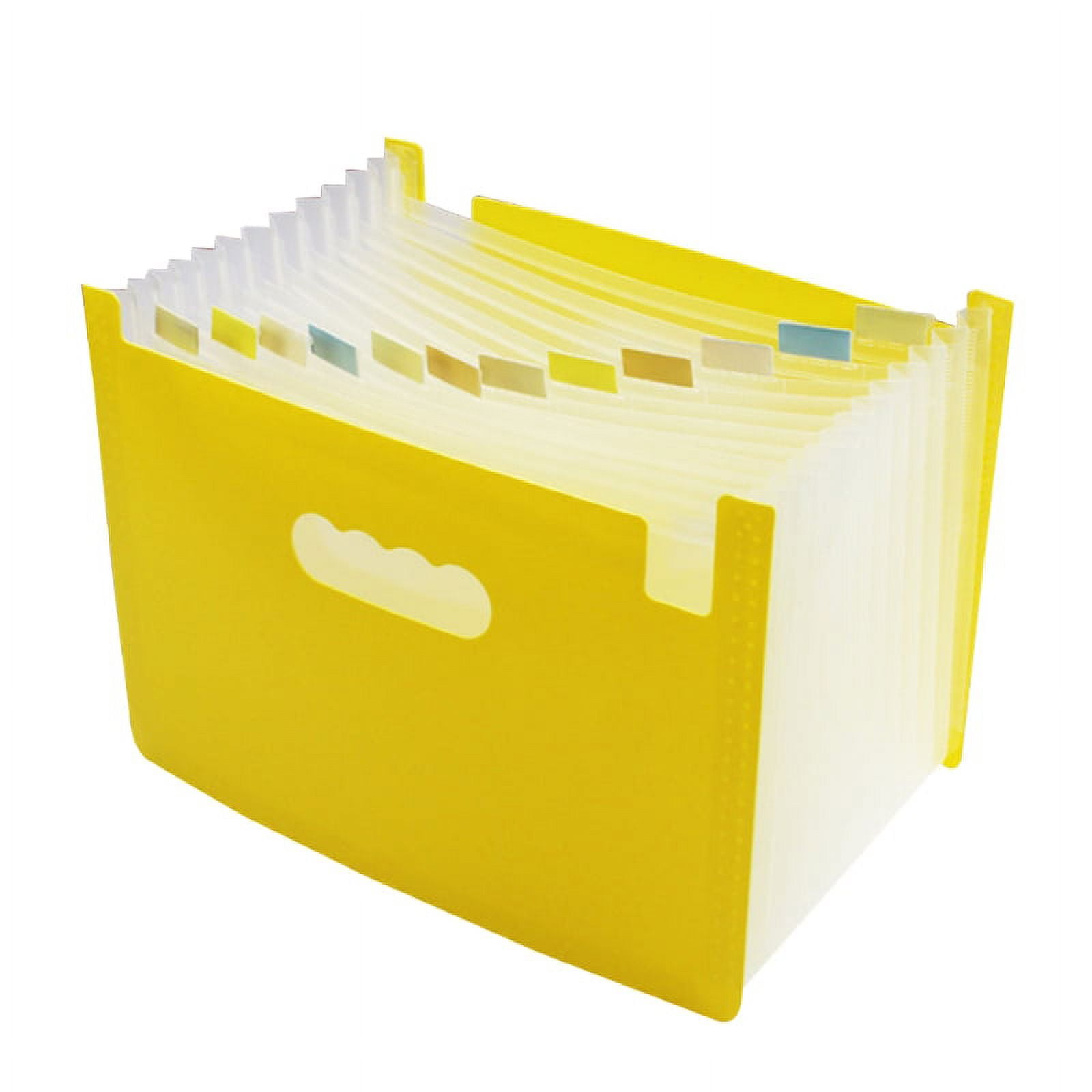 Milue Office Expandable A4 File Organizer Document Organizer Folder ...