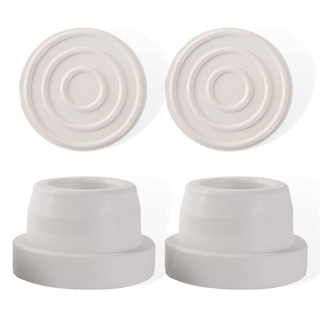 Milue Pack of 4 Pool Ladder Rubber Plugs Replacement Accessories for ...