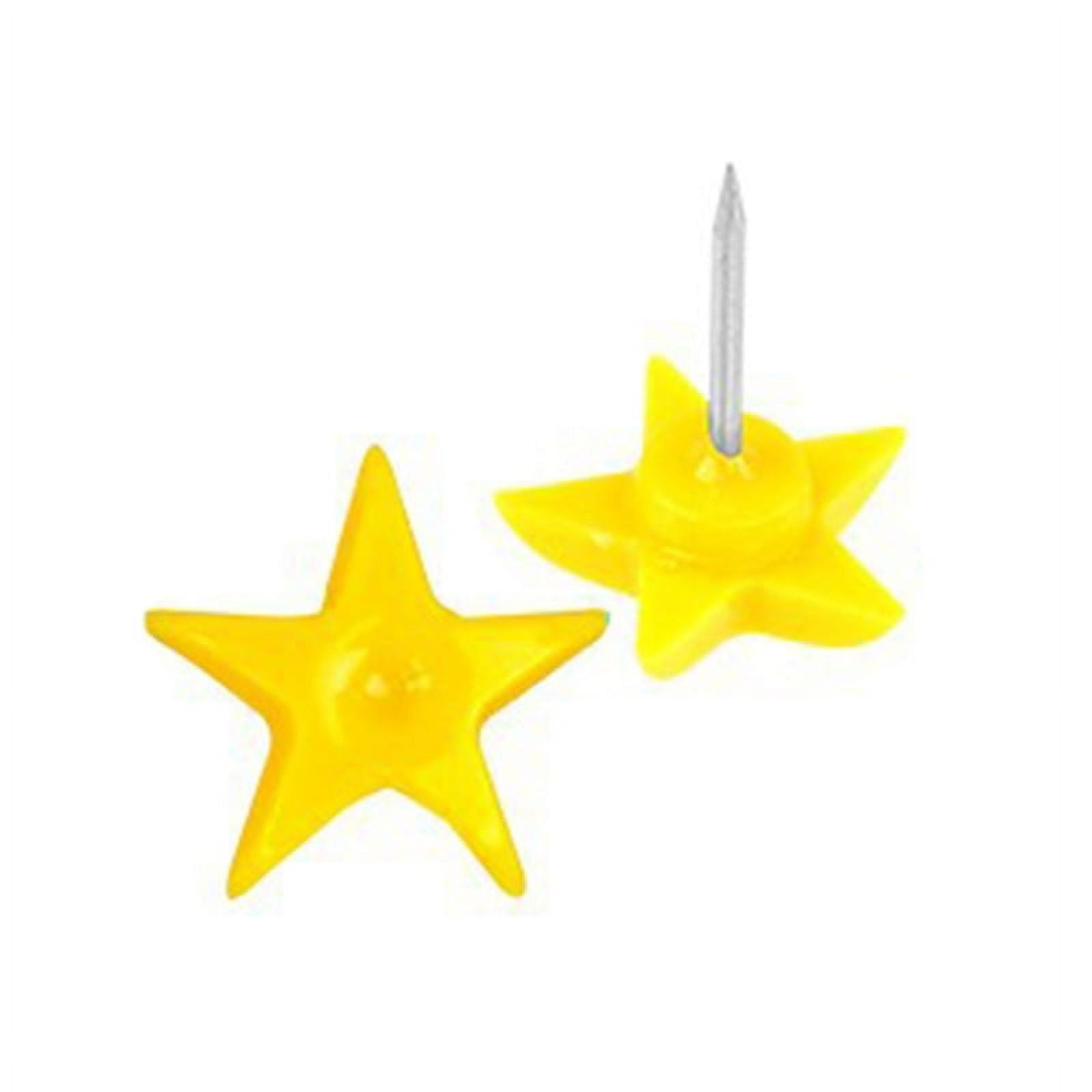 Milue Pack of Map Tacks Pins, Star Shape Pins Map Thumb Tacks Map Tacks ...