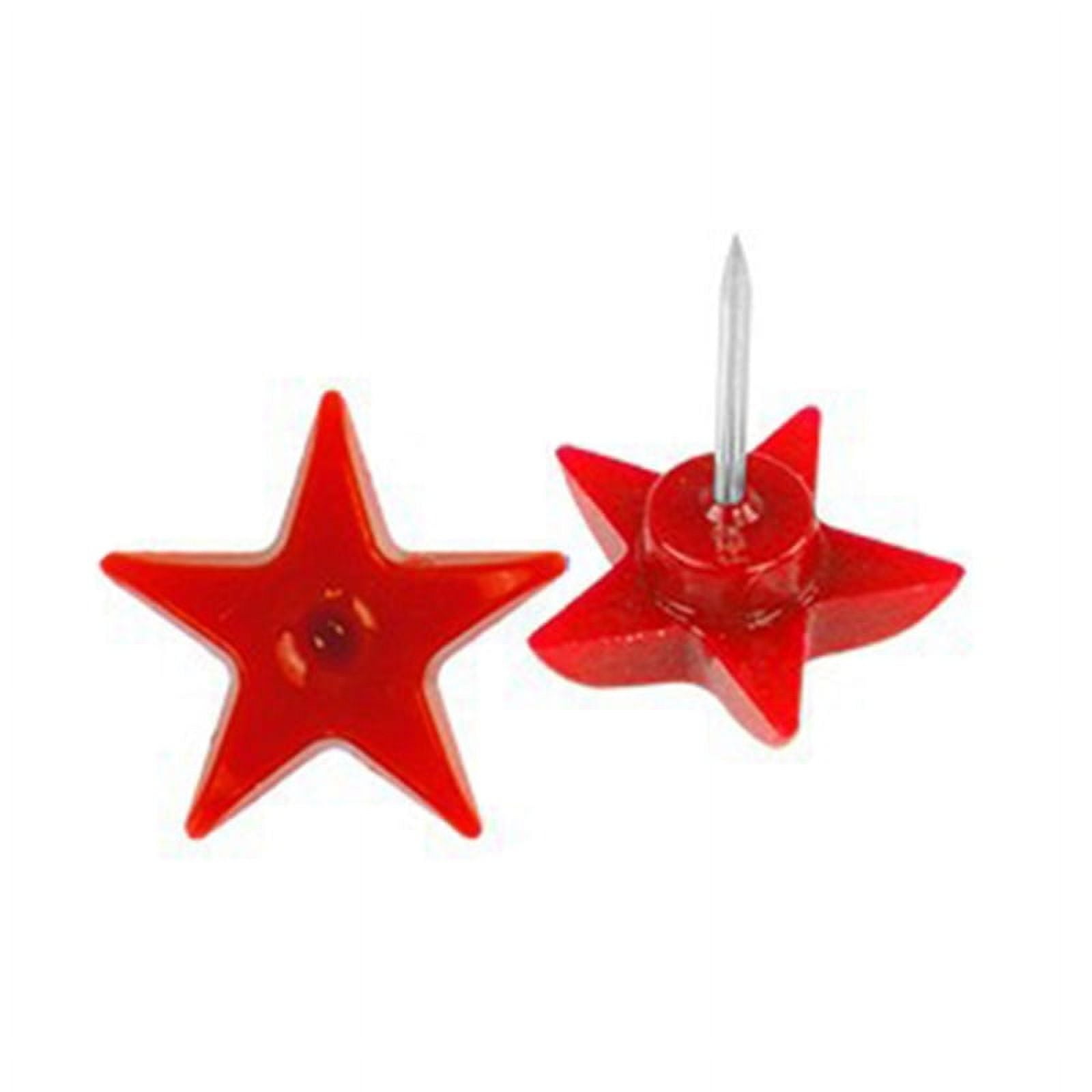 Milue Pack of Map Tacks Pins, Star Shape Pins Map Thumb Tacks Map Tacks ...