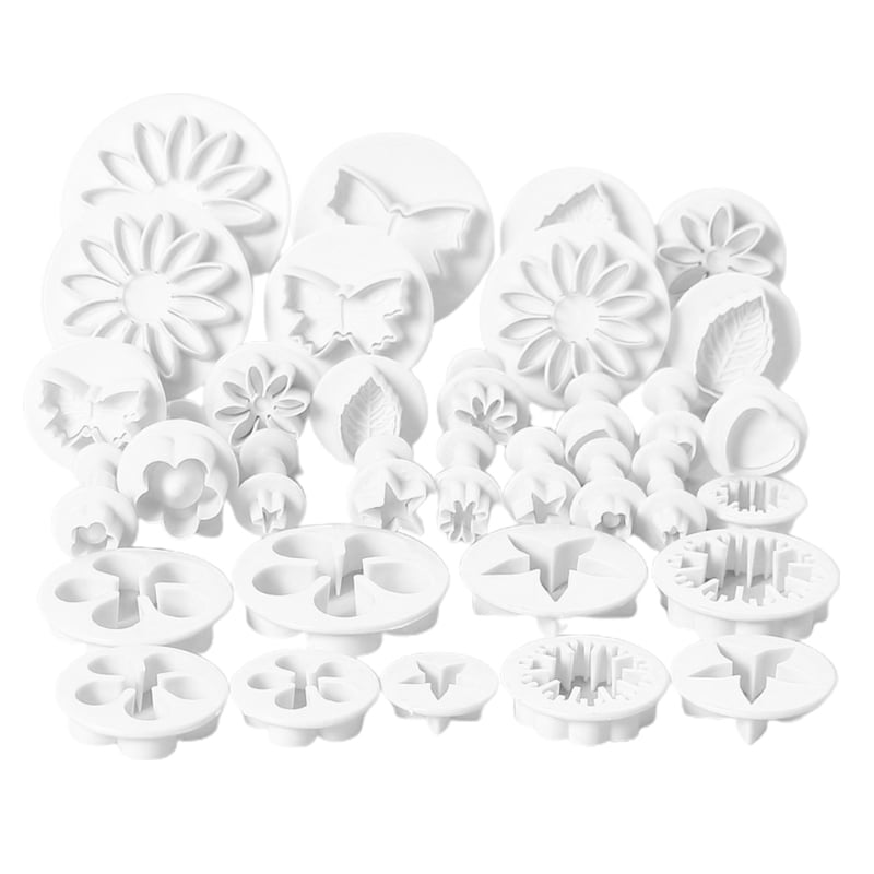 Milue Plastic DIY Cookie Cutters Cartoon Kitchen Baking Tools Easy Cake ...