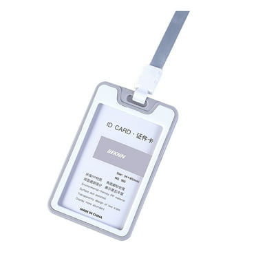 SIISLL Durable Badge & ID Holders, PVC, 3 Count - Walmart.com