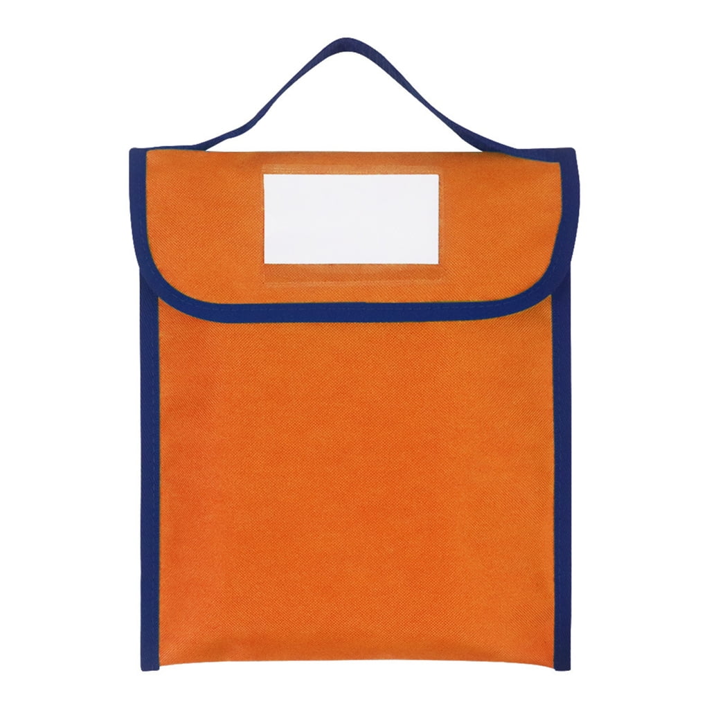 Milue Portable File Bag with Clear Label Window Handheld File Folder ...