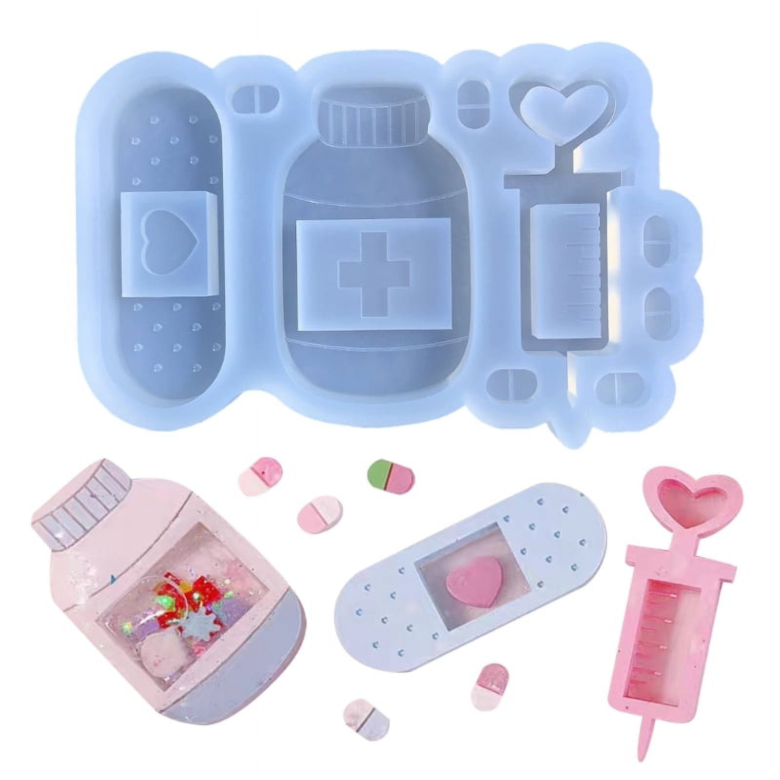 Milue Resin Shaker Mold DIY Quicksand Resin Casting Epoxy Mold Resin ...