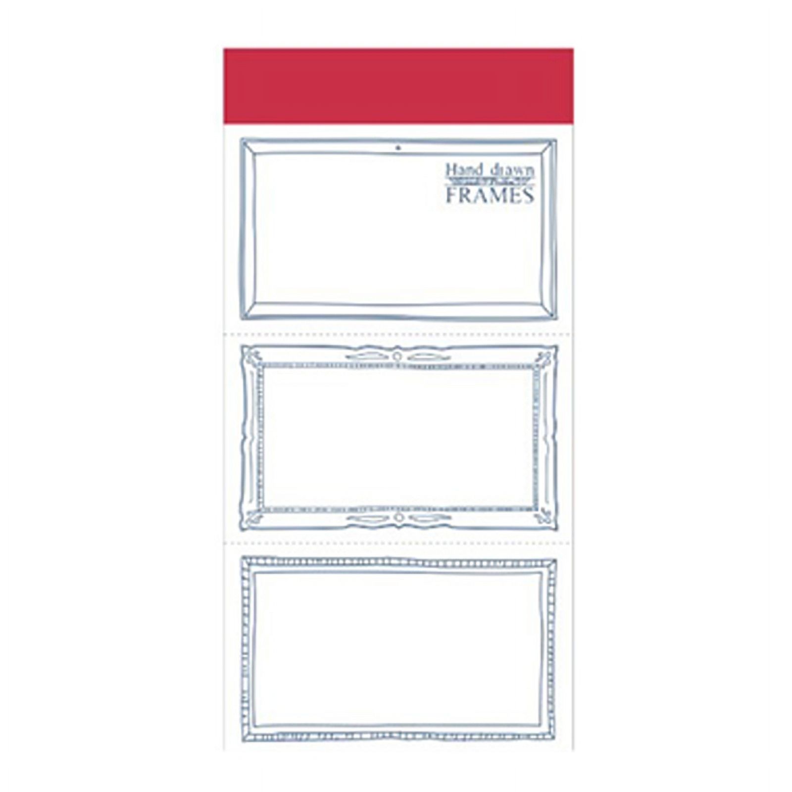 Milue Retro Note Papers 50 Sheets Tearable Decorations Material for DIY ...