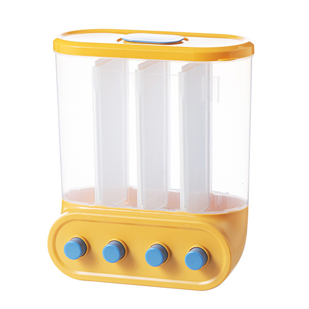 Milue Rice Buckets Wall Mounted Organizer Kitchen Bulk Classified ...