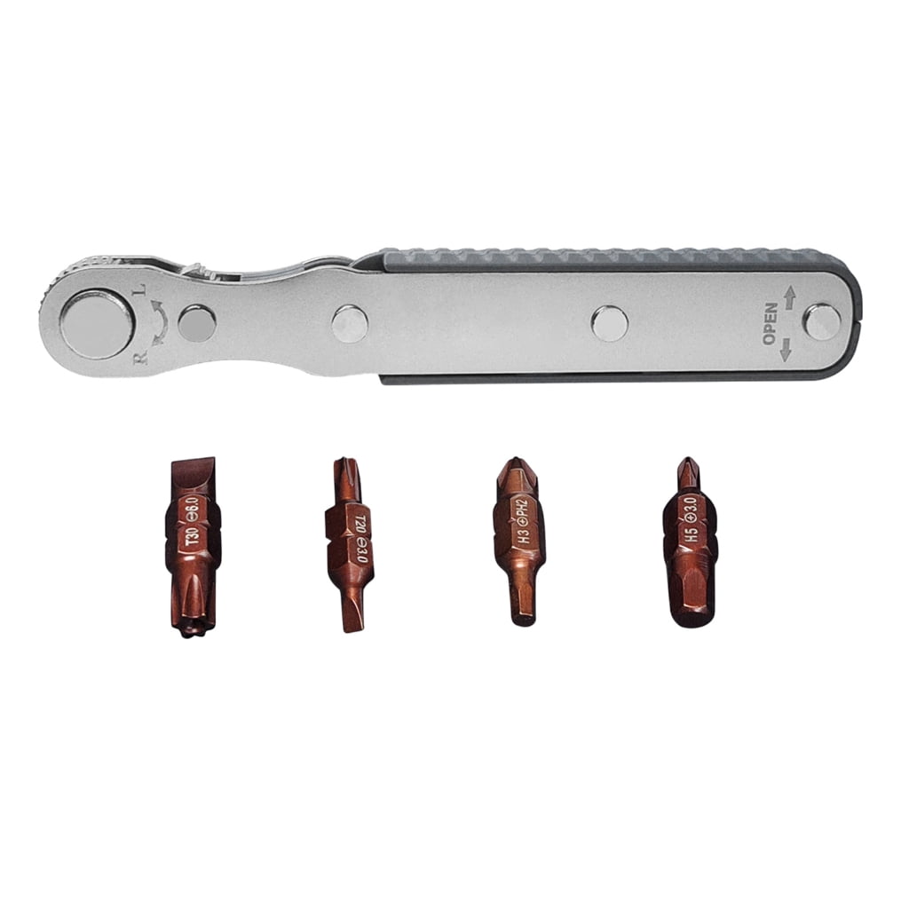 Milue Right Angle Offset Screwdriver Set Ratchet 90 Degree Ratcheting ...