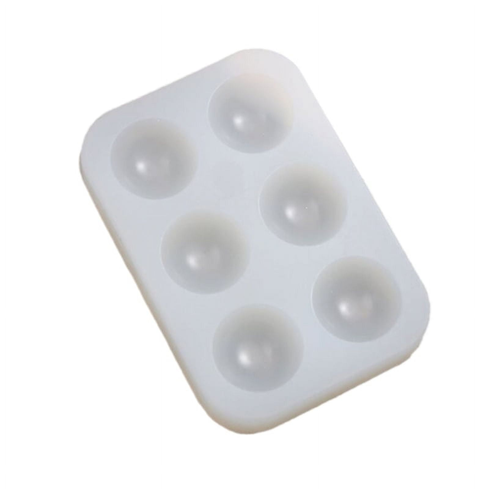 Milue Round Shaped Epoxy Silicone Casting Mold Artist Paint Color ...