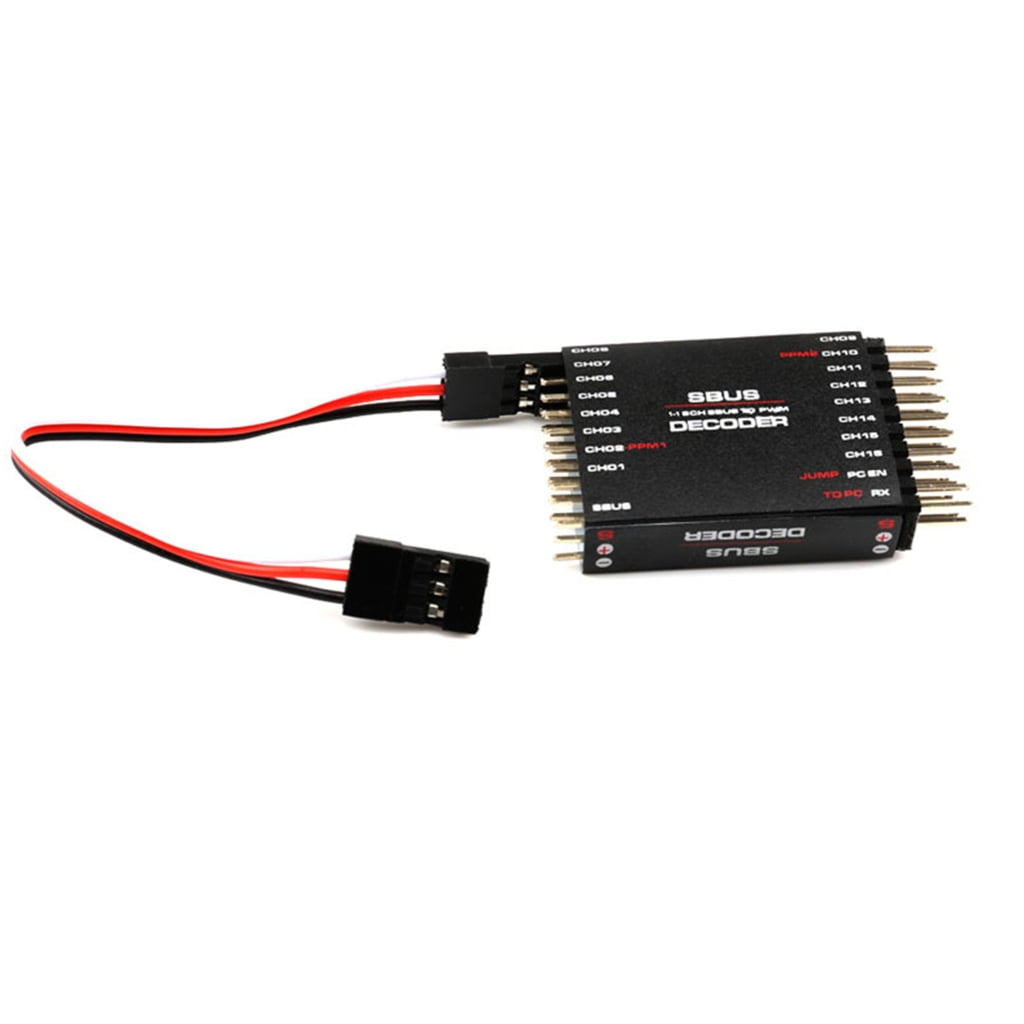 Milue SBUS To PWM/PPM Decoders 16CH Channel Converter Signal ...