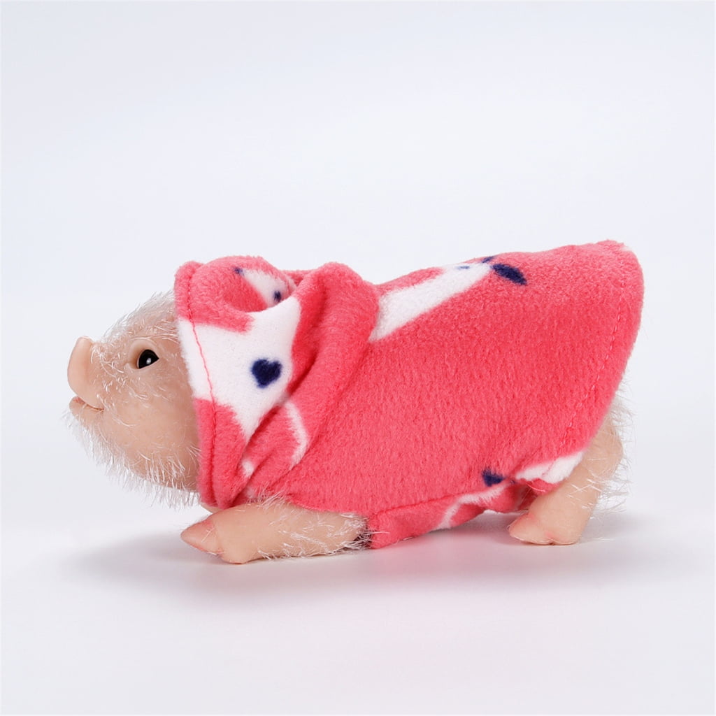 Milue Silicone Pig Model Toy Doll Realistic Life Like Animal Figurine ...