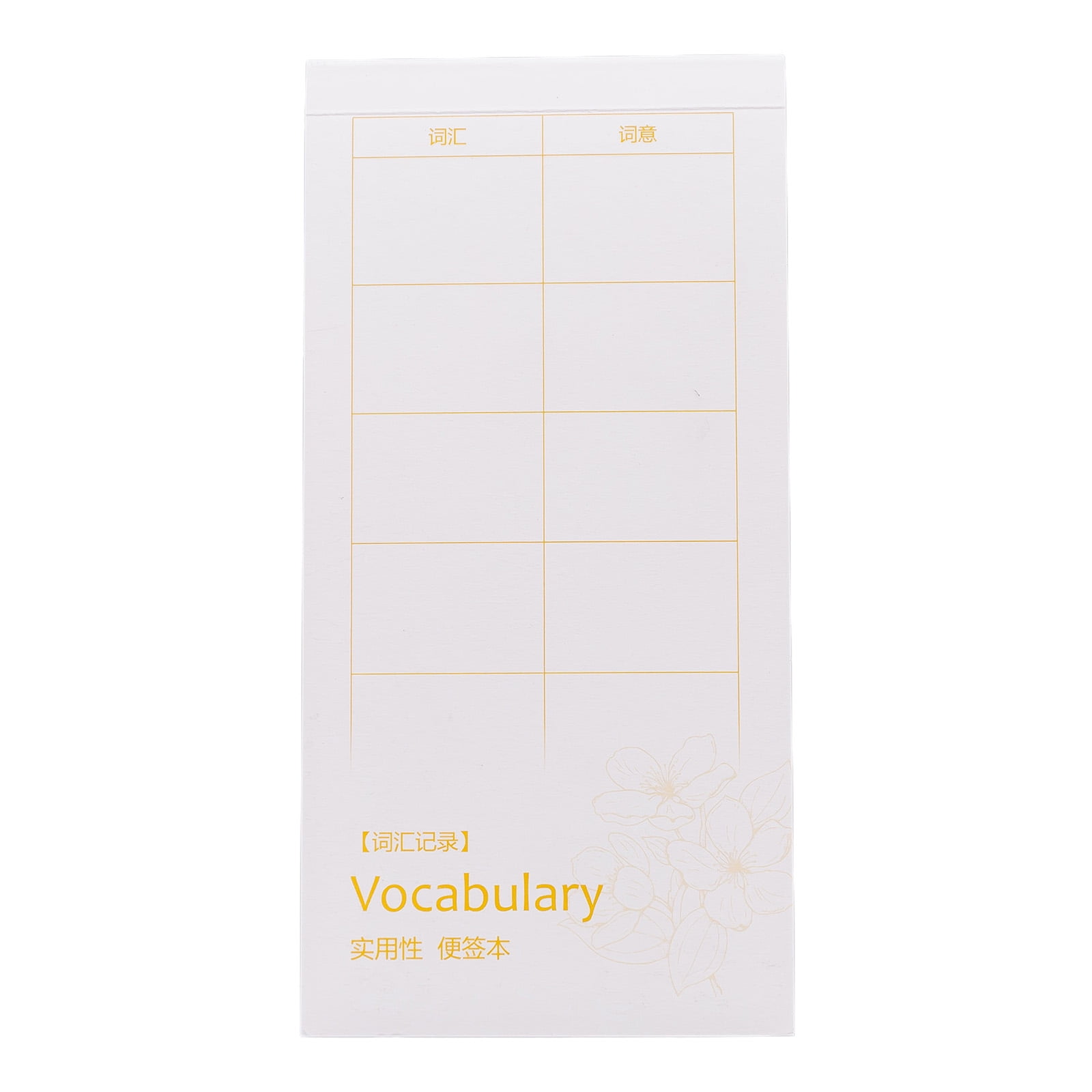 Milue Simple Long Memo Pads Planner Notebook Ink-proof for Study Work ...