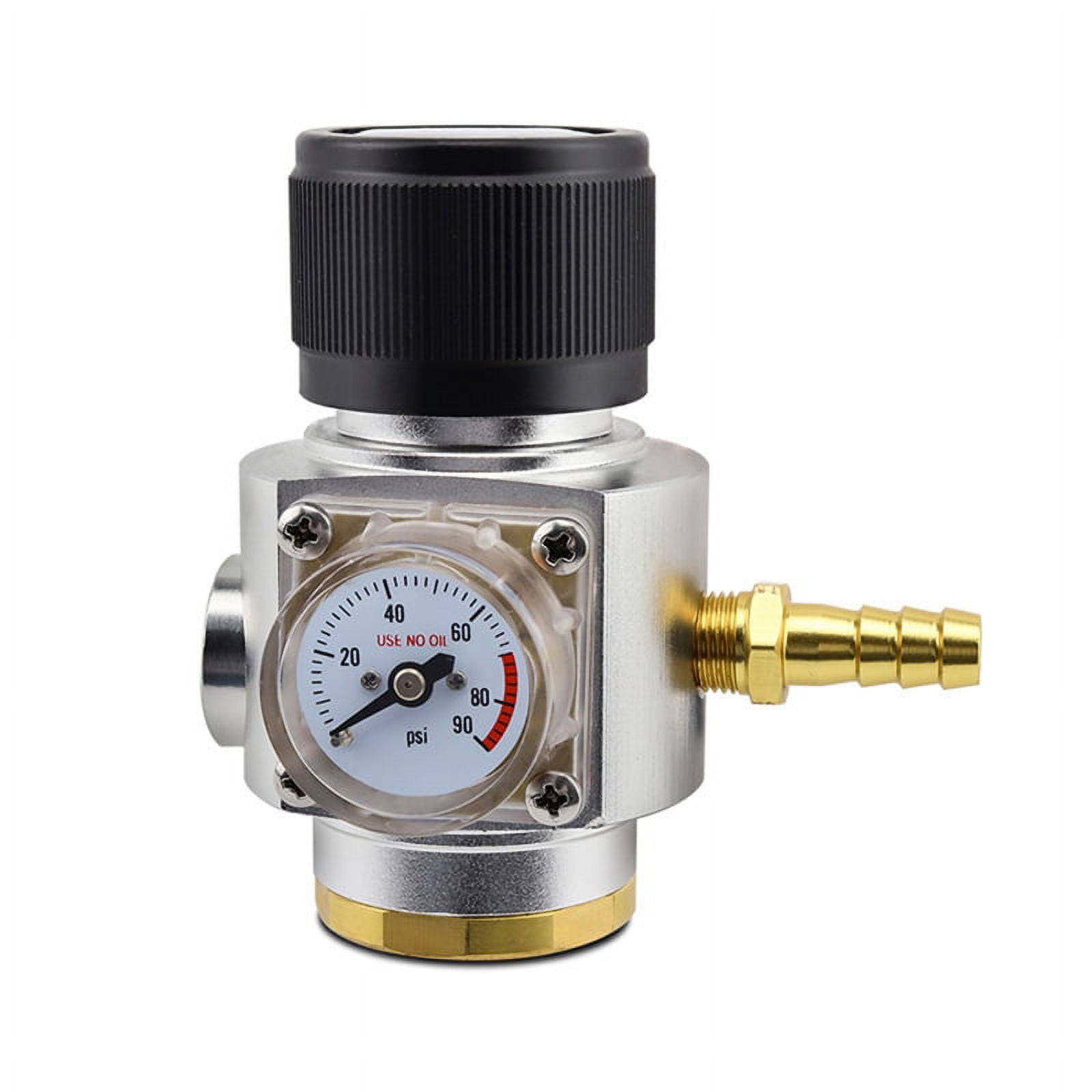 Milue Small Gas Regulator Gas Charger Dispenser kegs Regulator for Soda ...