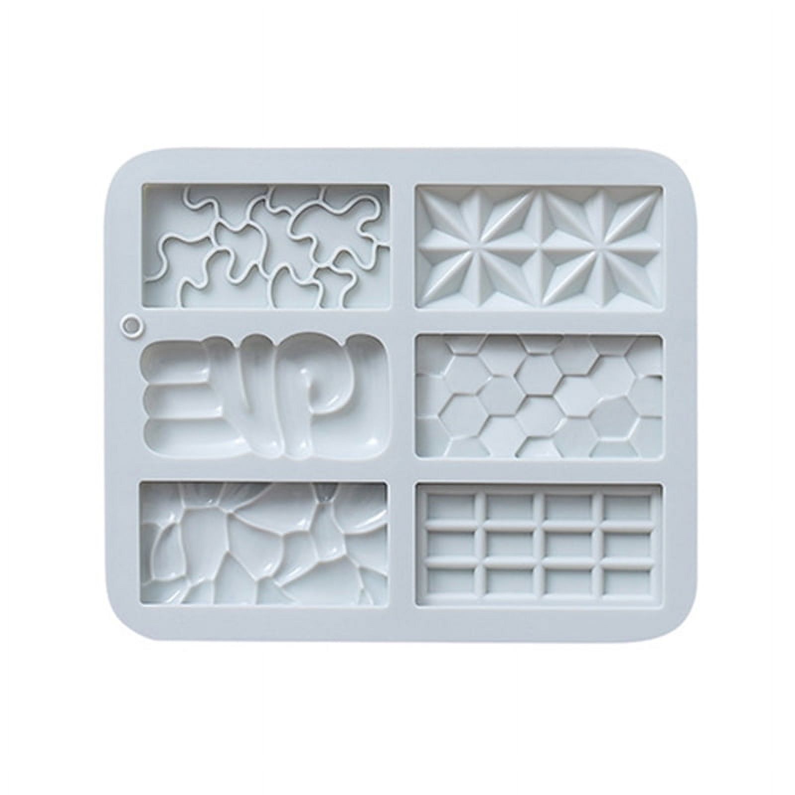 Milue Soap Molds Silicone Craft Mold 3D Fondant Soap Chocolate Candy ...