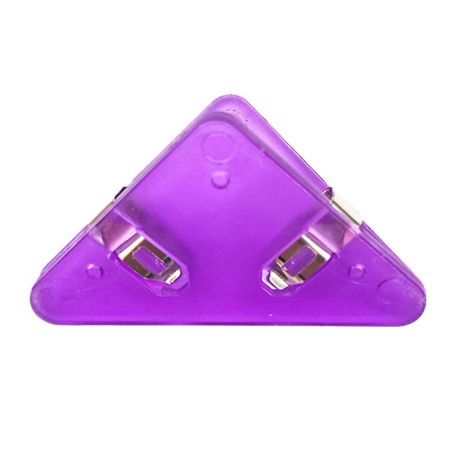 Milue Students Paper Clamp Binder Clips Plastic for Photo Picture ...