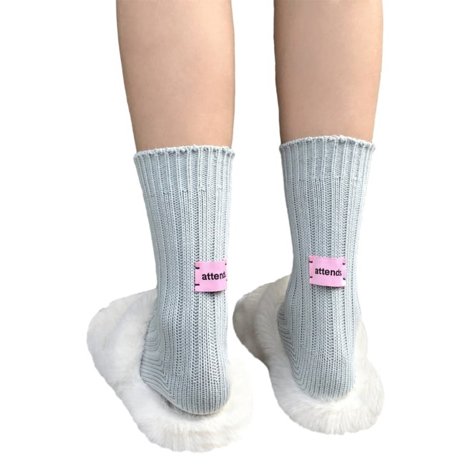 Milue Stylish Korean Needle Thick Thread Socks Perfect for Sports and ...