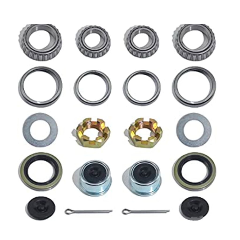Milue Trailer Bearing Kits Axles Dust Cap Wheel Hub Hub Grease Seal for ...