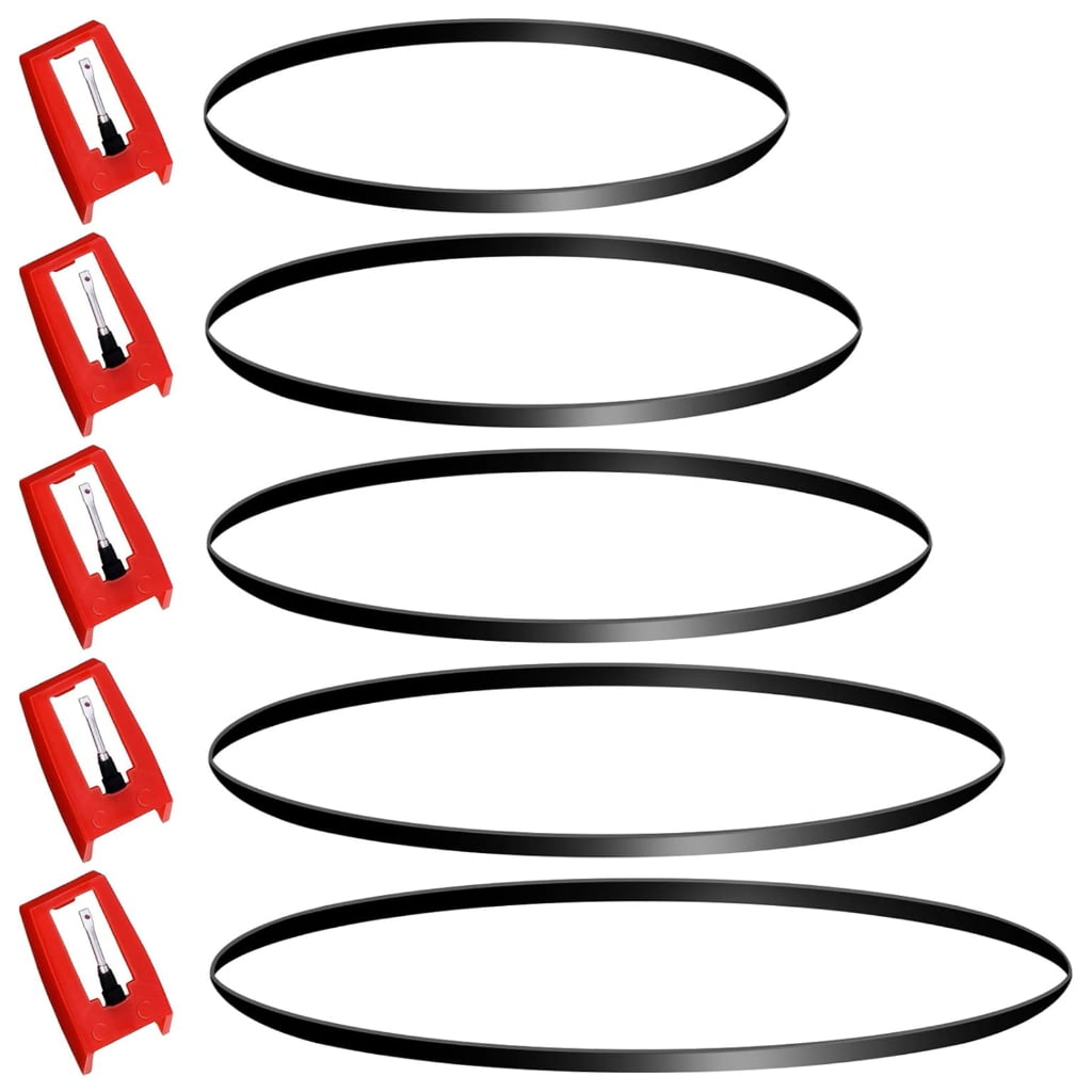 Milue Turntable Belts Record Player Needle Record Player Belt for ...