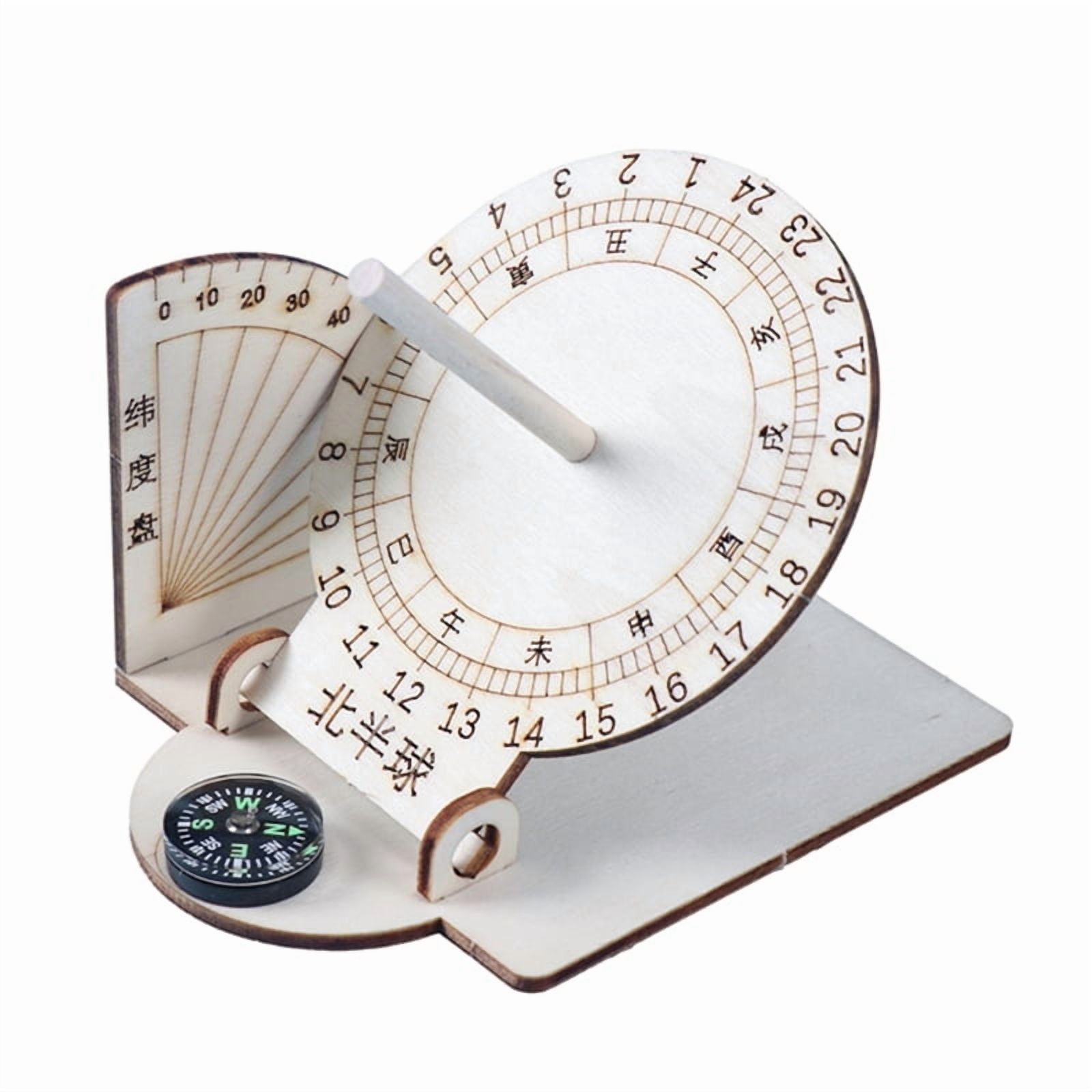 Milue Wooden-Sundial Models-Sundial Clocks Scientific Models for ...
