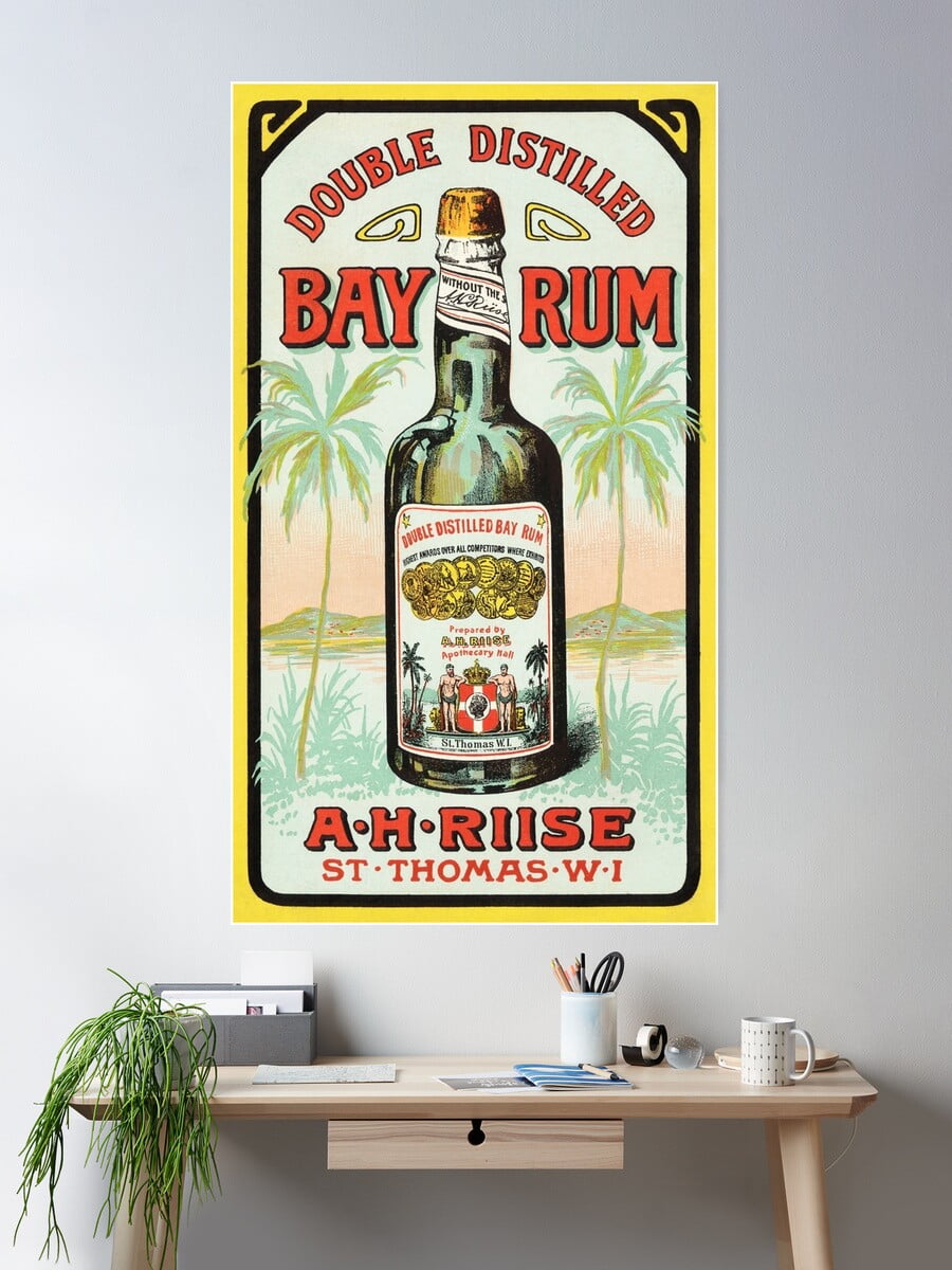 Miluva 1900 Double Distilled Rum Alcoholic Beverages Vintage ...