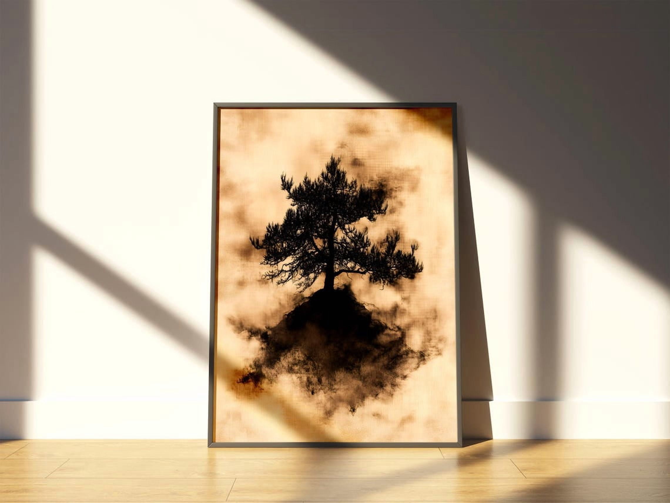Miluva Aesthetic Wabi Sabi Wall Art, Minimalist Nature Poster For ...