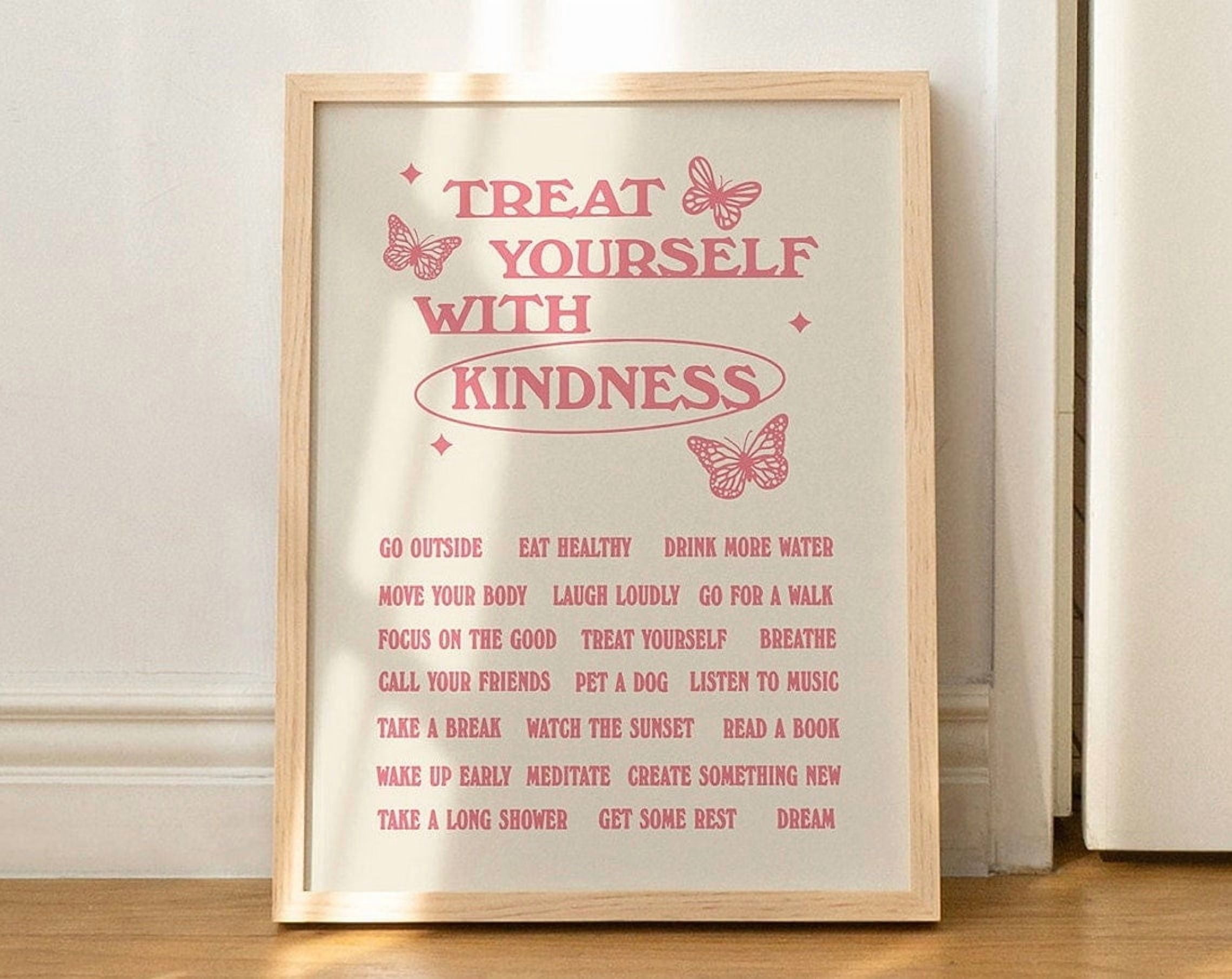 Miluva Affirmations Wall Print, Aesthetic Poster, Positive Affirmations ...