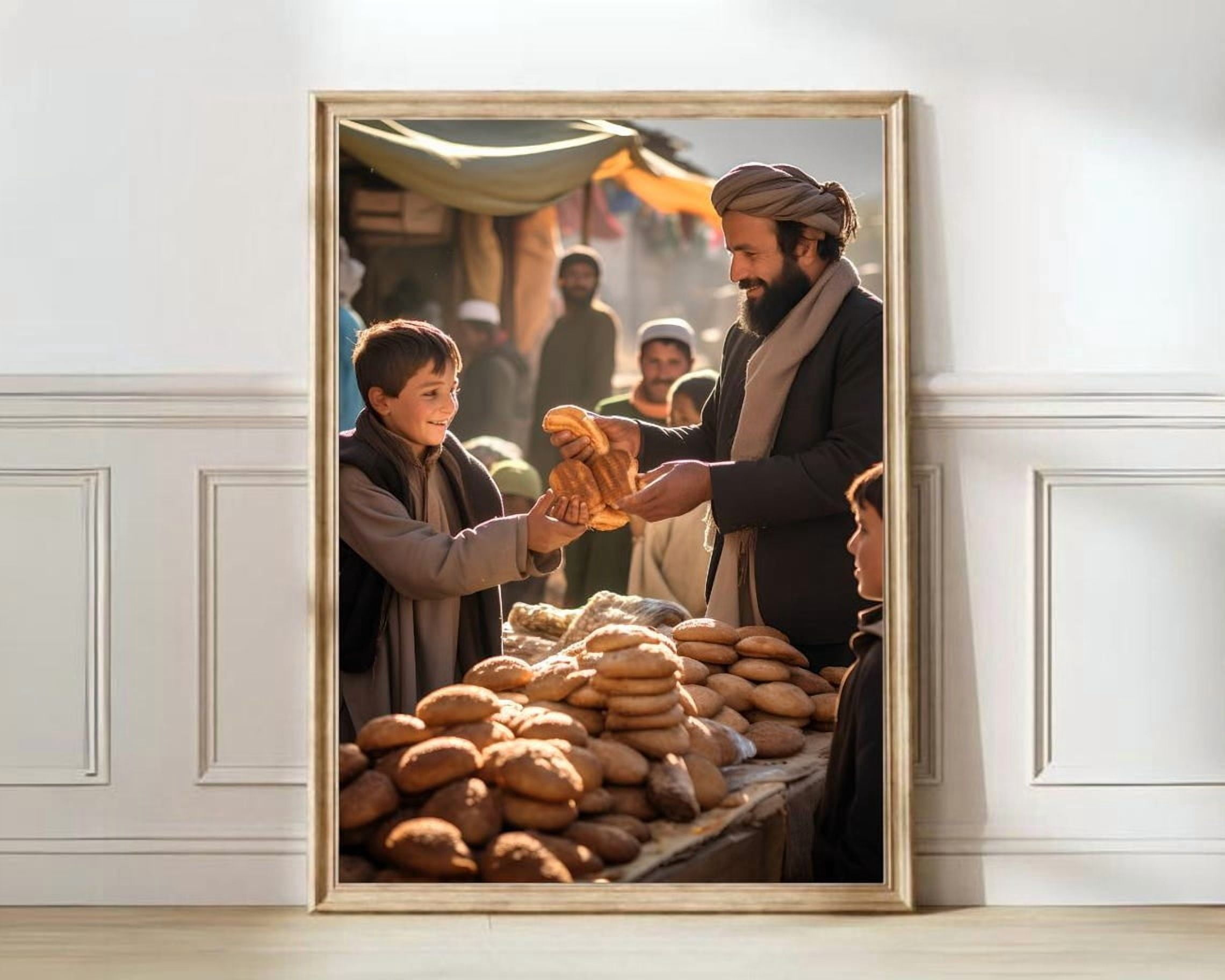 Miluva Afghanistan Print Afghan Market Print Kabul Wall Art Afghanistan ...
