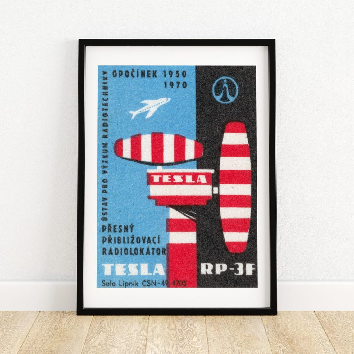 Miluva Airport Control Tower - Matchbox Print - Aesthetic Wall Art ...