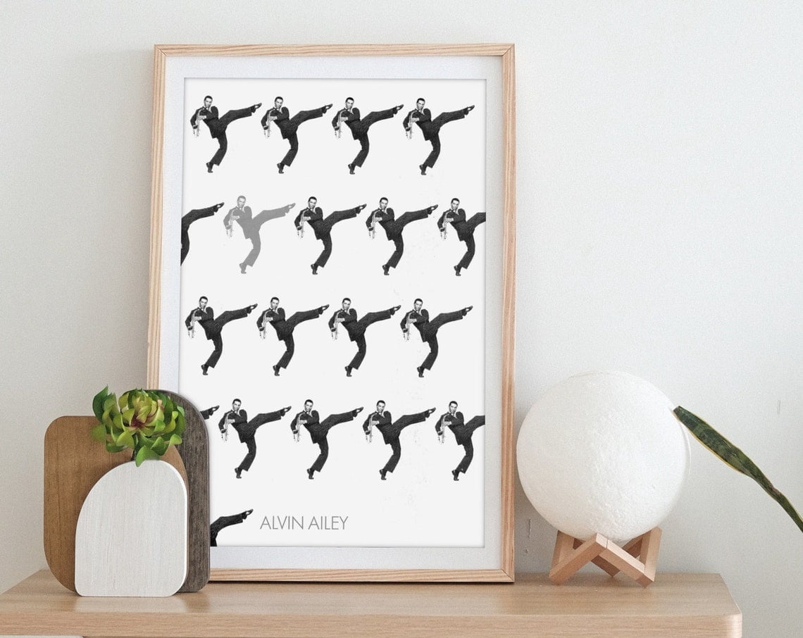Miluva Alvin Ailey, 1986 American Dance Theater Original Poster, Hq ...