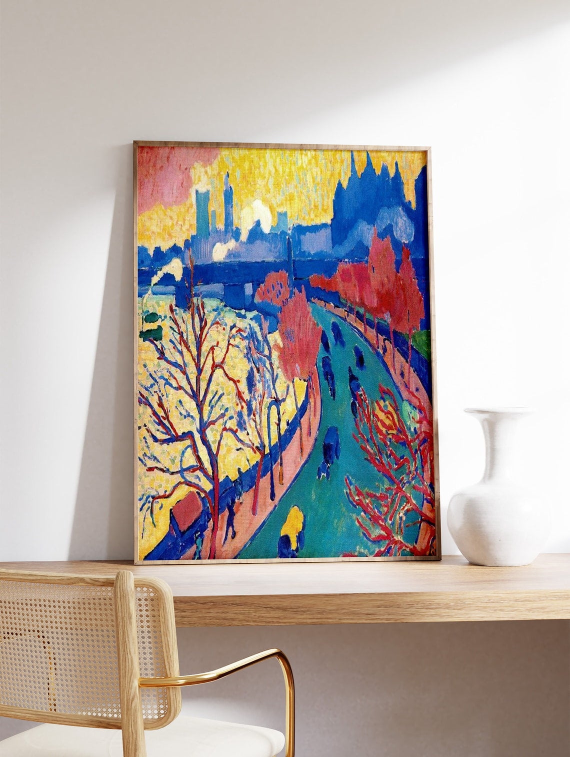 Miluva Andre Derain Poster, Charing Cross Bridge, Fauvist Print ...