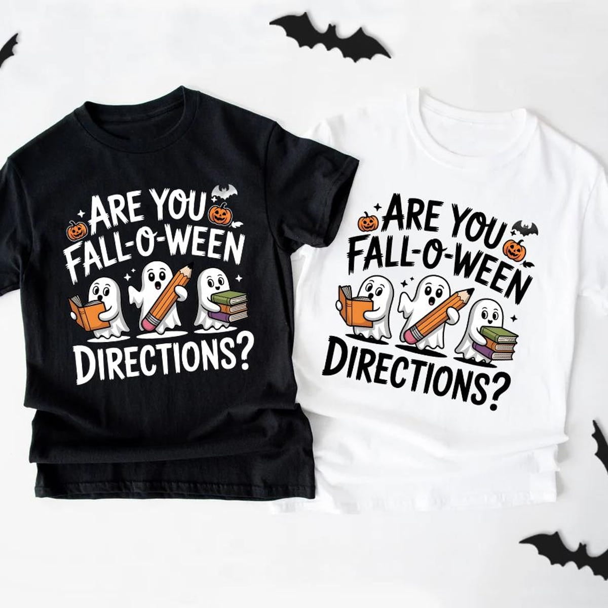Miluva Are You Fall O Ween Directions Teacher Halloween Ghost , Ghosts ...