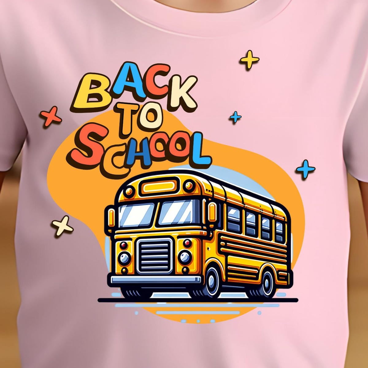 Miluva Back To School , Colorful School Bus Sublimation Design, Retro ...