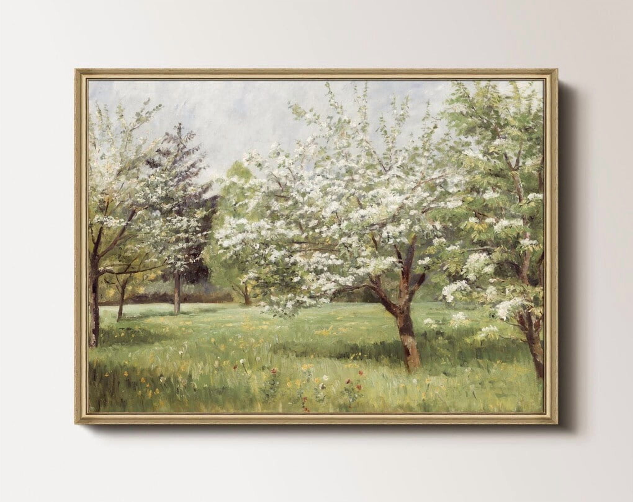 Miluva Blossom Tree Flowering Trees Landscape Printable White Flower ...