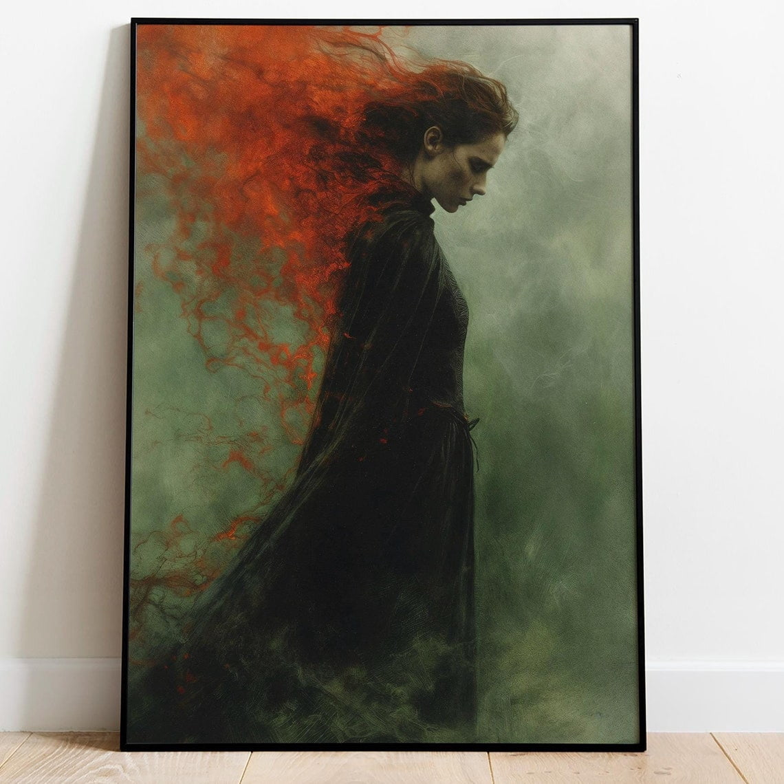 Miluva Brigid Celtic Goddess Of Fire And Forge, Matte Poster, Celtic ...