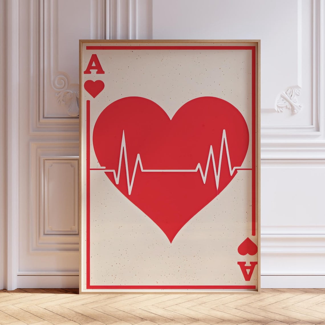 Miluva Cardiac Surgeon Sign Poster, Doctor Surgery Home Decor, Red ...