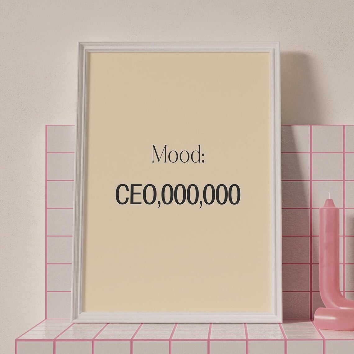 Miluva Ceo Poster For Entrepreneurs, Motivational Wall Art, Success ...
