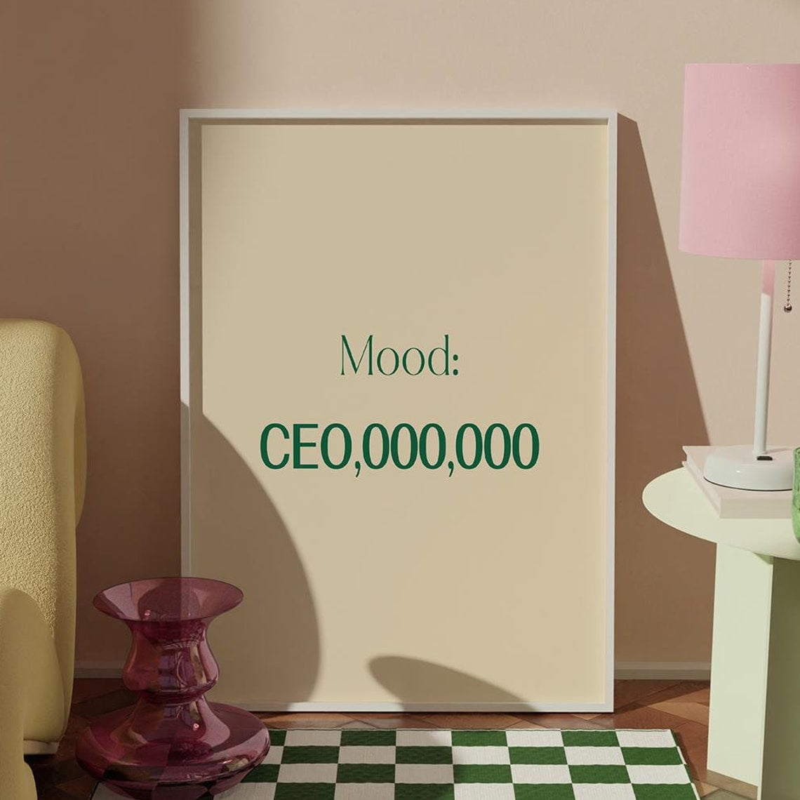 Miluva Ceo Poster For Entrepreneurs, Motivational Wall Art, Success ...