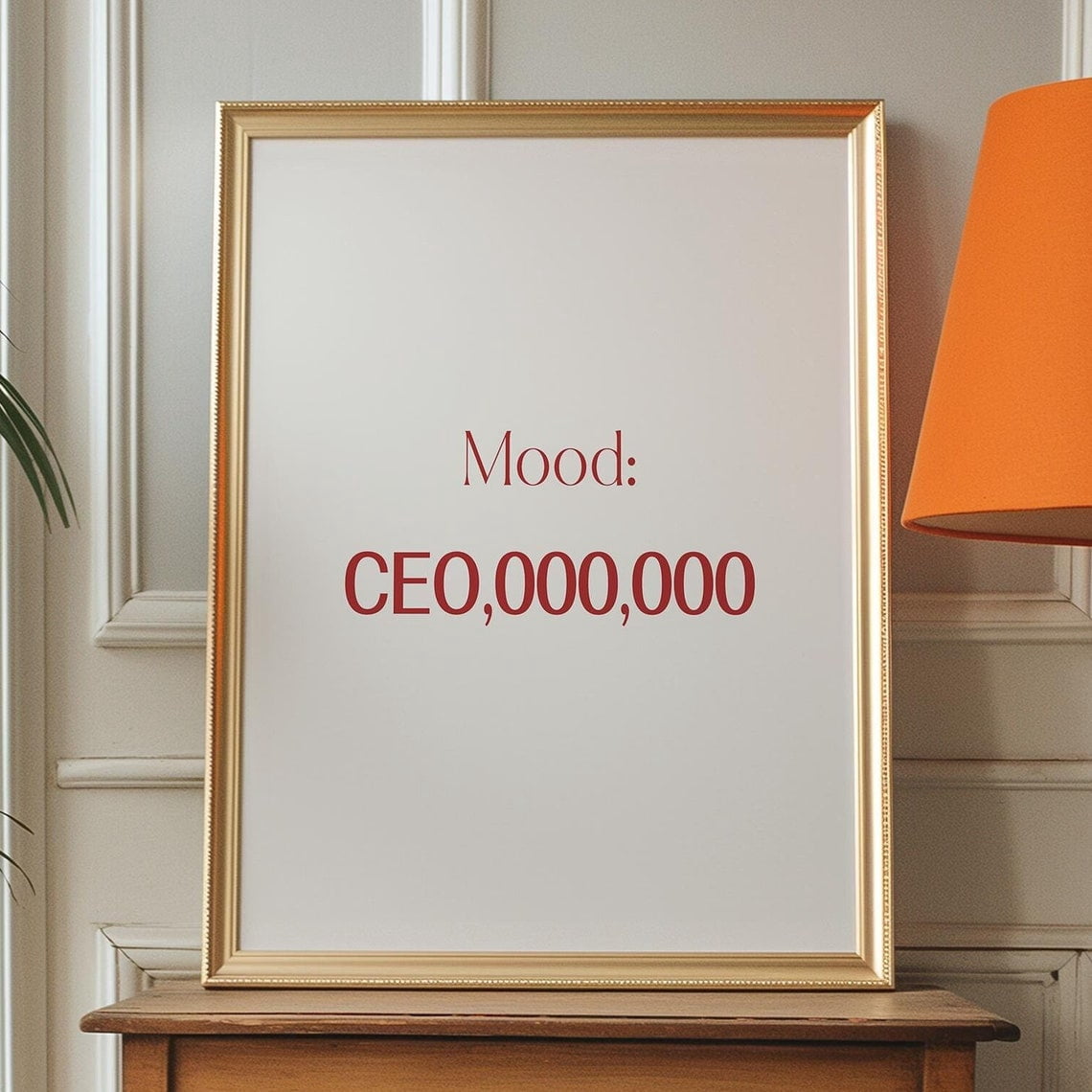 Miluva Ceo Poster For Entrepreneurs, Motivational Wall Art, Success ...