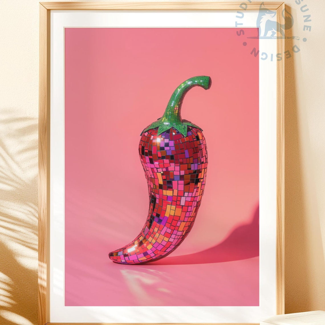 Miluva Chili Pepper Disco Ball, Maximalist , Dopamine Dining Room ...