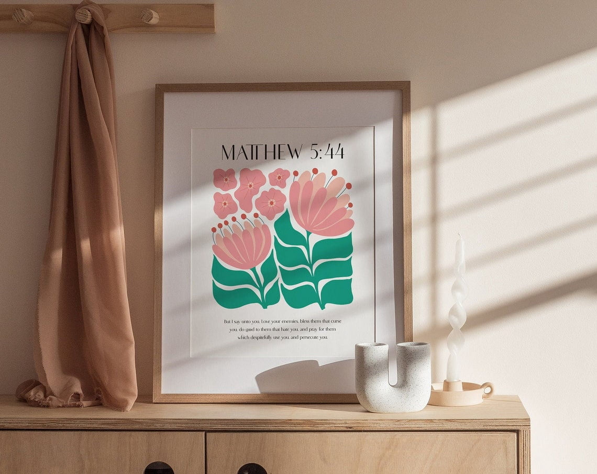 Miluva Christian Wall Decor Poster Christianity Gift Religious Prints ...