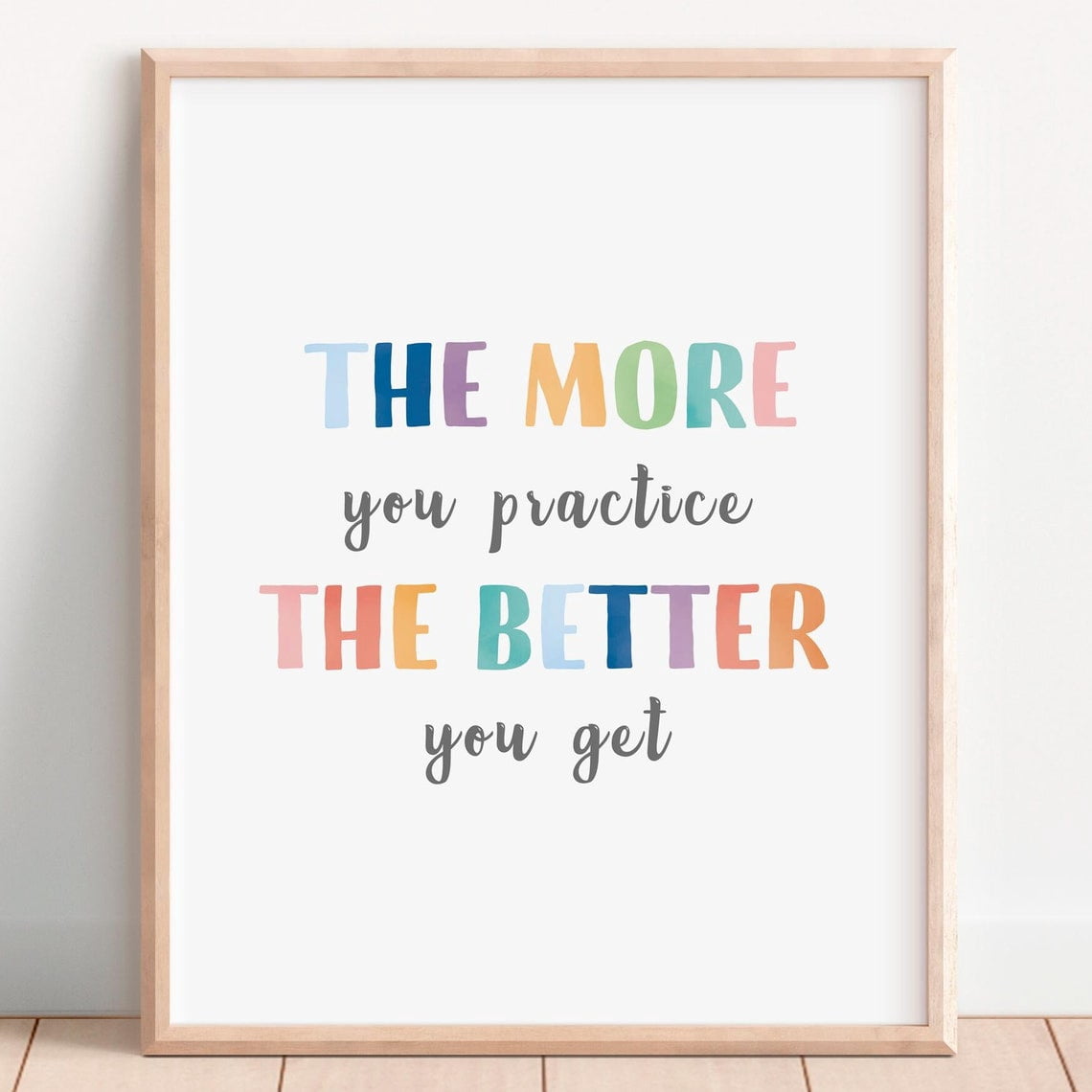 Miluva Classroom Motivational Poster, Educational Poster, Nursery Wall ...
