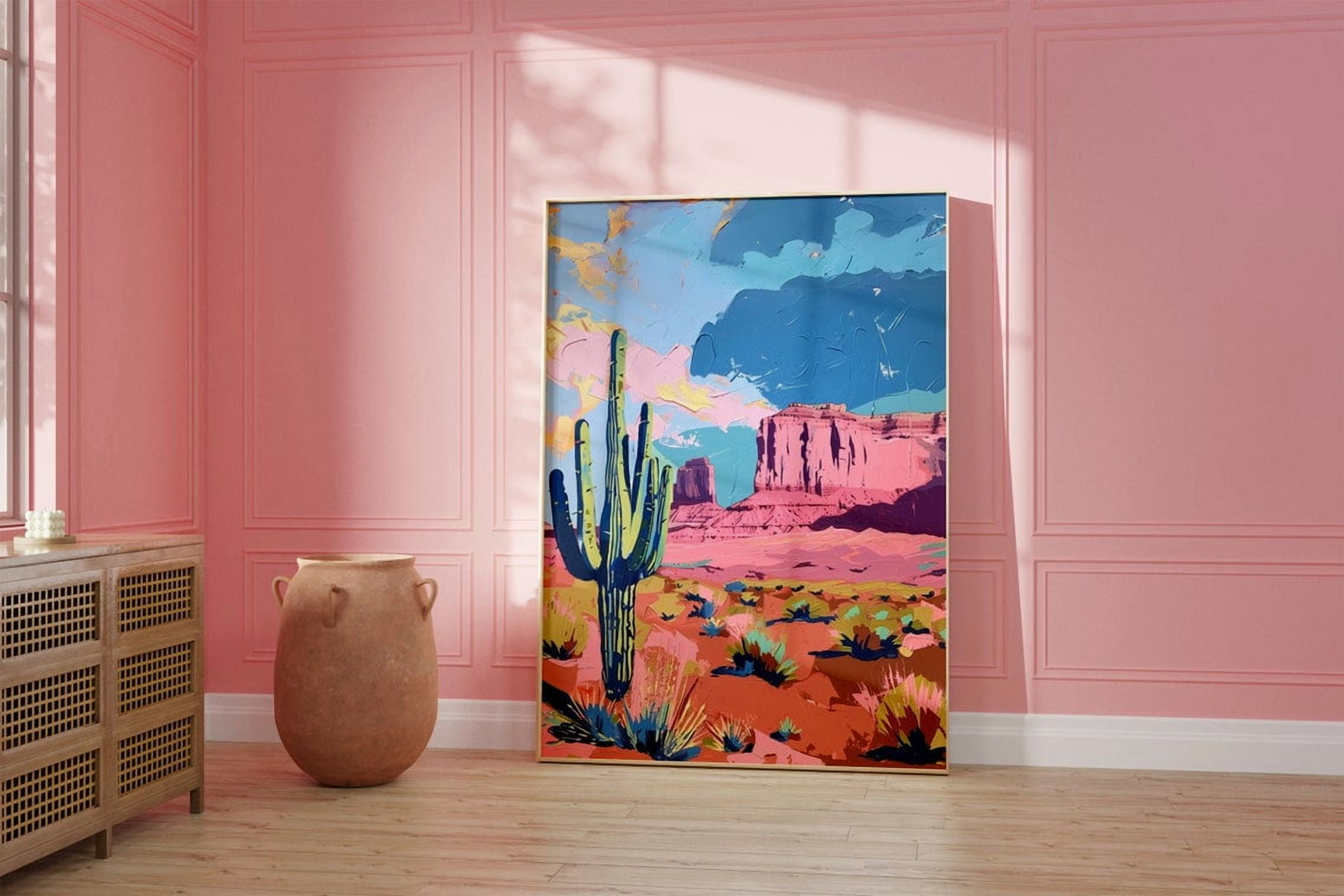 Miluva Coastal Cowgirl Aesthetic, Vintage Desert Print, Abstract ...