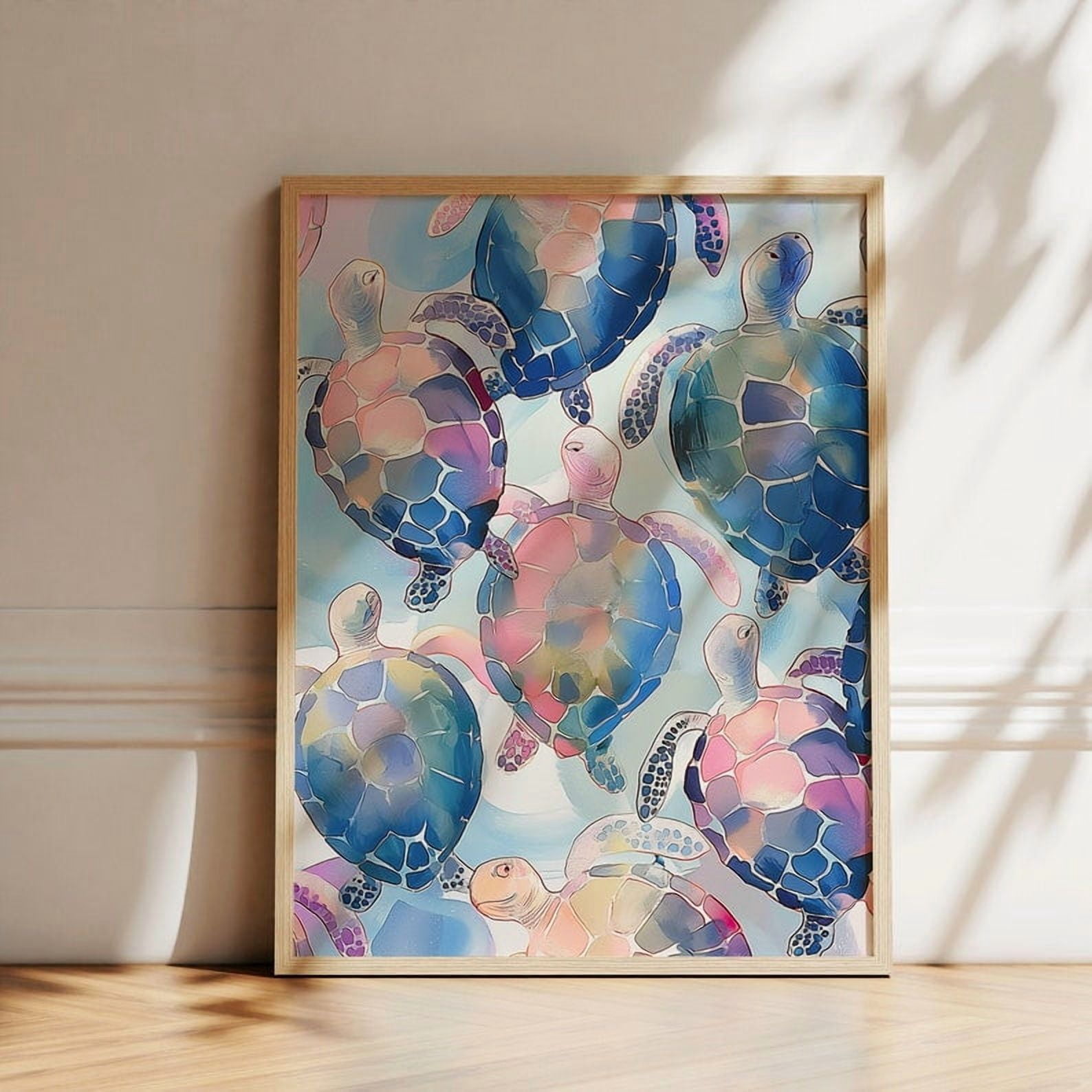 Miluva Coastal Wall Art Prints Beachy Wall Art Downloadable Prints ...