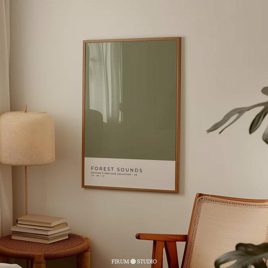 Miluva Color Block Print, Sage Green Printable Wall Art, Minimalist ...